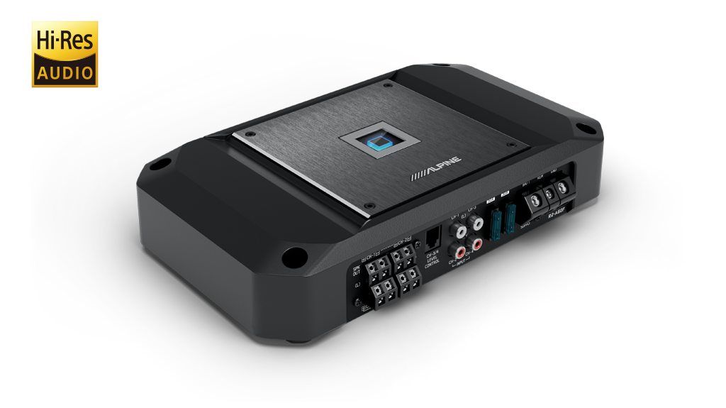 R2A60F Alpine R-Series 4/3/2 Channel Hi-Res Audio Certified Power ...