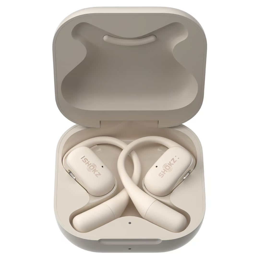 SHOKZT910STBG SHOKZ OpenFit Open Ear True Wireless Beige Earbuds ...
